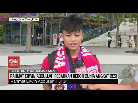 Rahmat Erwin Abdullah Pecahkan Rekor Dunia Angkat Besi - YouTube