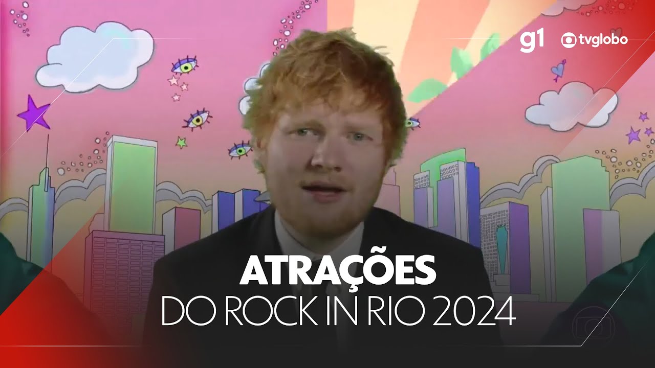 Rock in Rio anuncia Ed Sheeran, Ne-Yo e Joss Stone em 2024 #g1 - YouTube