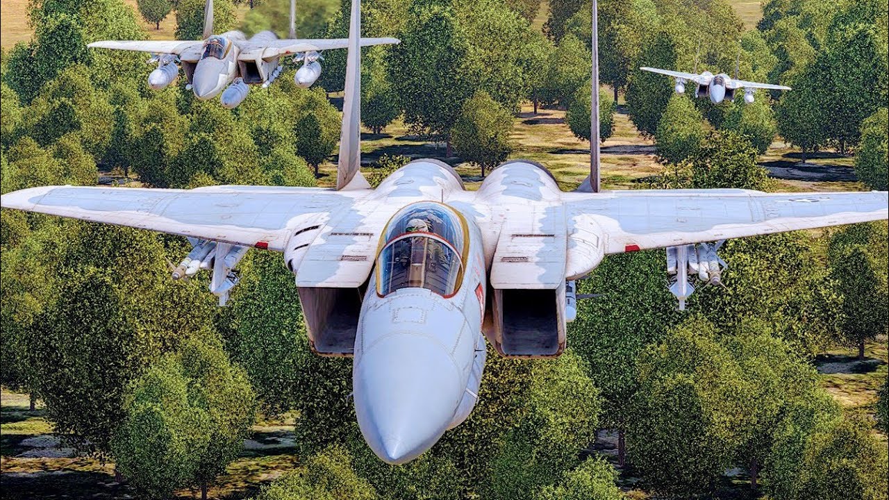 War Thunder F-15A Sim Battles | Ft. SPECTRUM, EternalXlKz - YouTube