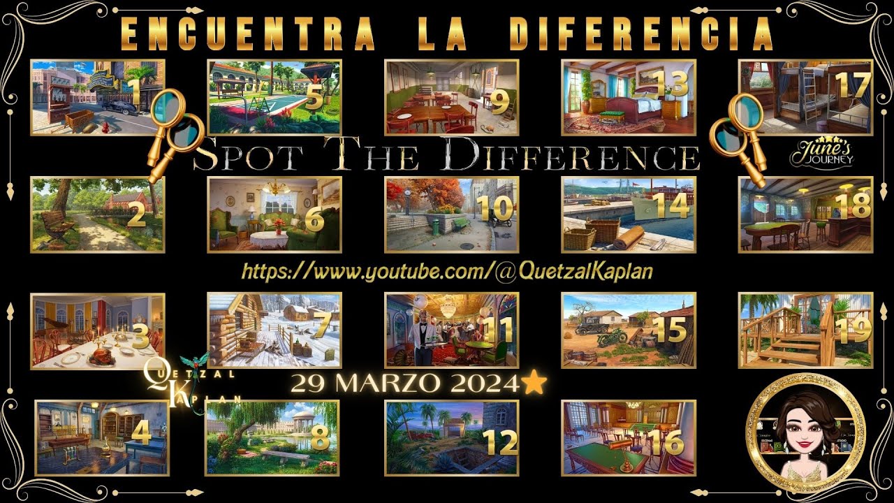 🔎Encuentra la Diferencia🔹STD🔹Spot The Difference🔍 Escenas 1-19 🥂 ...