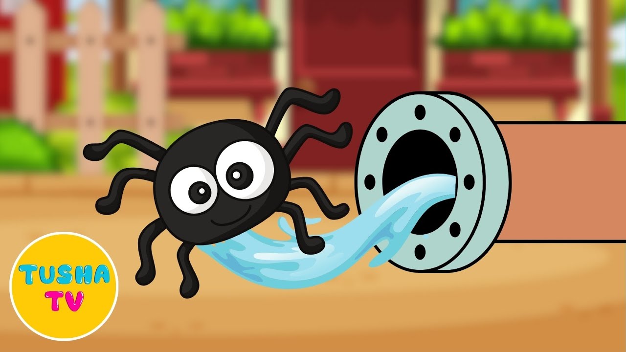 Incy Wincy Spider Nursery Rhyme With Lyrics || Cartoon Animation Rhymes ...