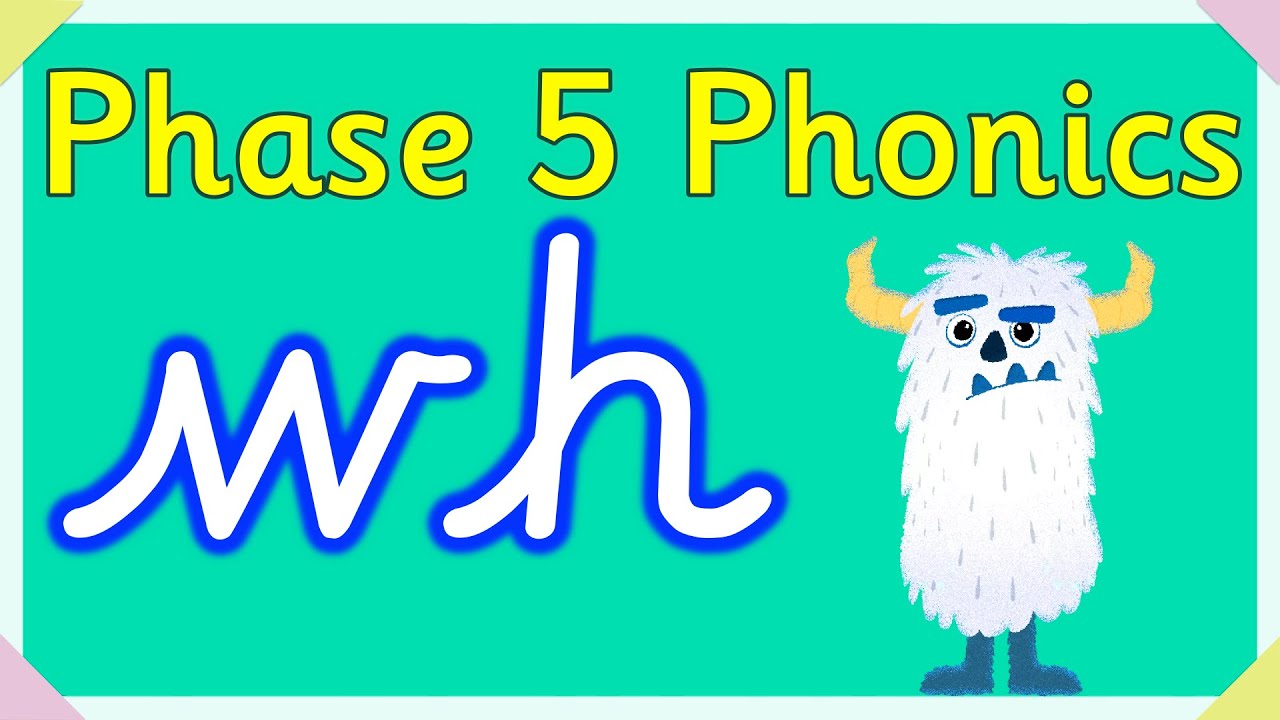 Phase 5 WH phonics Lesson 😊 [WH Digraph] Miss Ellis 💜 #whsound - YouTube
