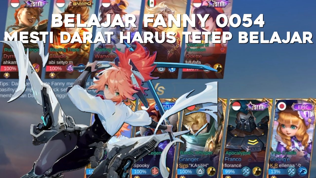 NGE FRAME BRUTAL - BELAJAR FANNY 0054 - YouTube