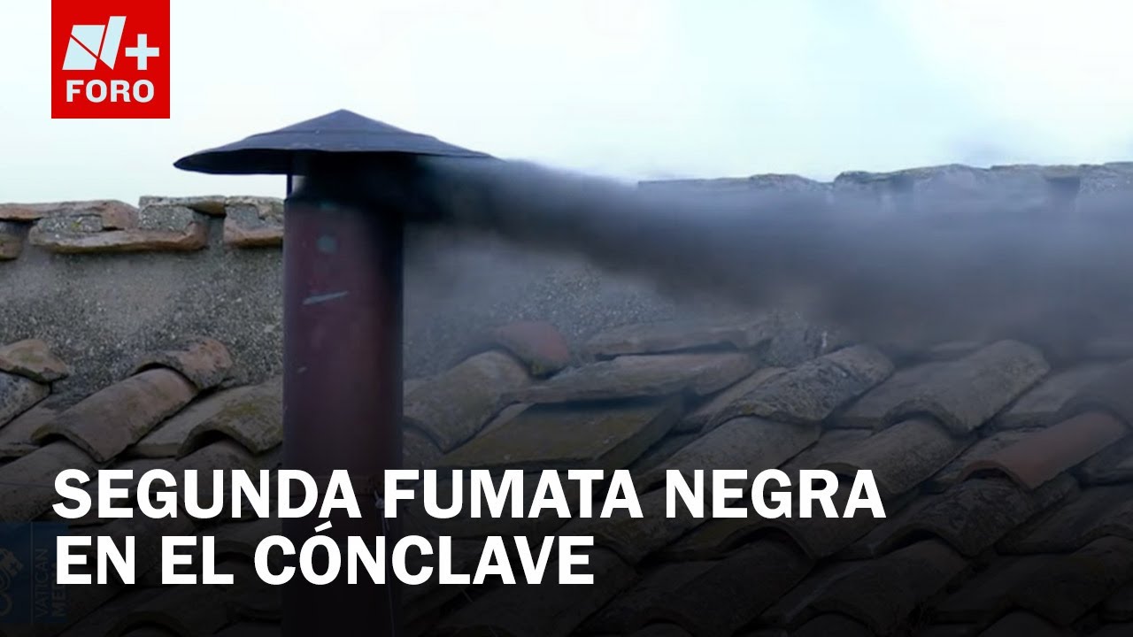 Humo negro en la segunda fumata del Cónclave: No hay Consenso para ...