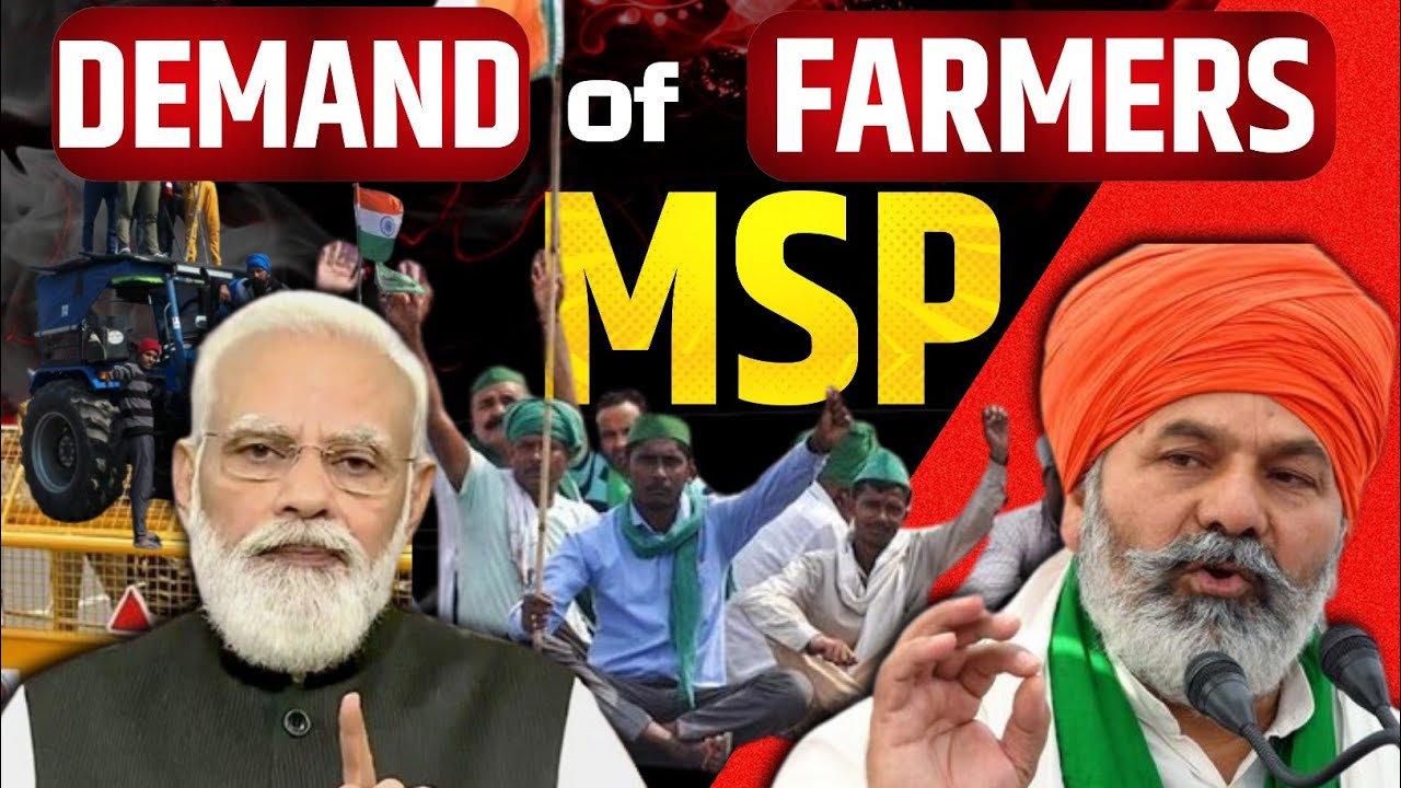farmers demand।। Delhi march ।। farmers protest 2024।। - YouTube