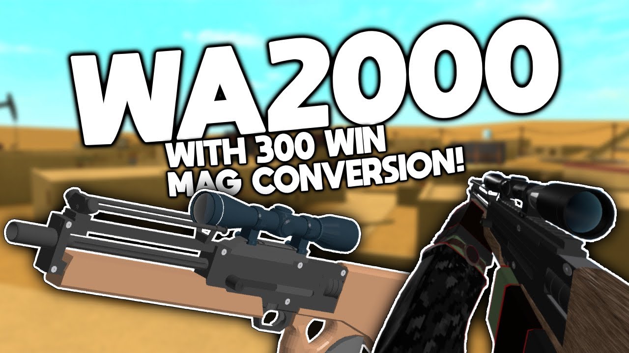 The WA2000 Sniper *BUFF* We All Wanted! Phantom Forces TP Update! - YouTube