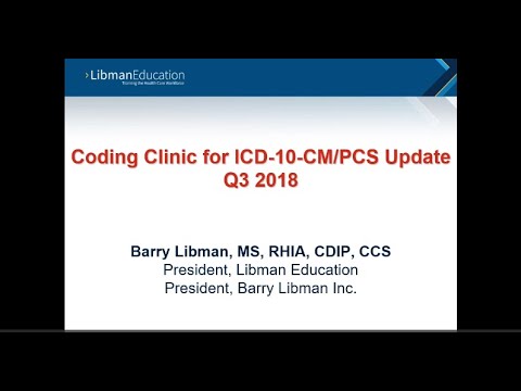 ICD-10 Coding Clinic Update (Q3 2018): Pseudogout of Knee - YouTube