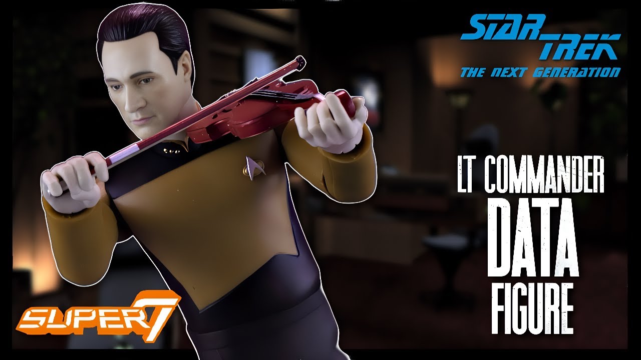 Super7 Star Trek The Next Generation Ultimates Data 7 Inch Action ...