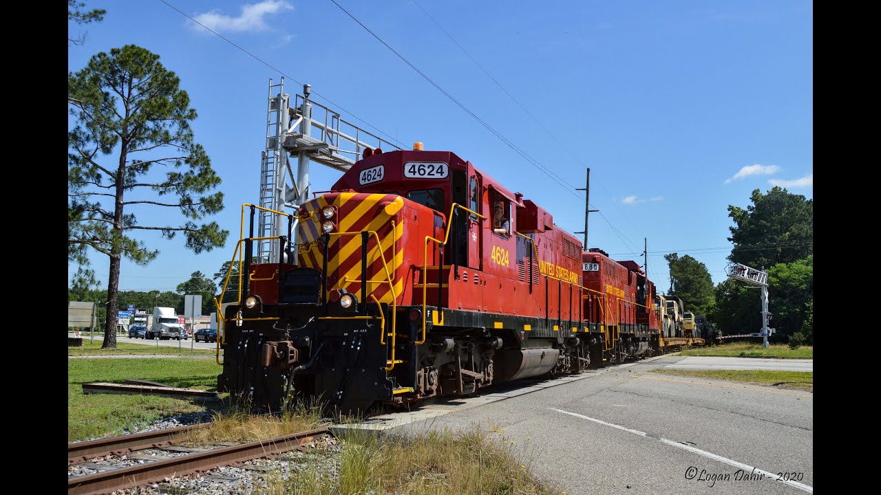 USAX 1880 & USAX 4624 | Inbound Loads to Fort Eustis - YouTube