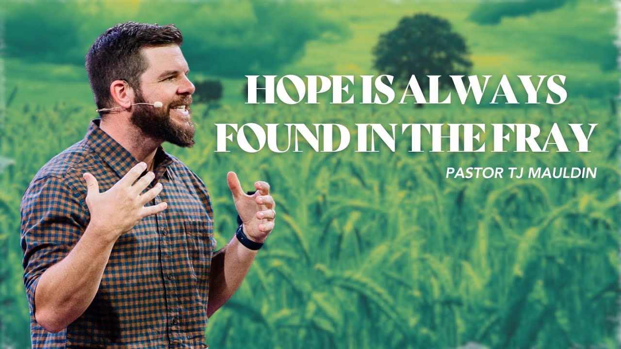 HOPE IS ALWAYS FOUND IN THE FRAY - A Summer with Ruth, Jonah, and Jesus ...