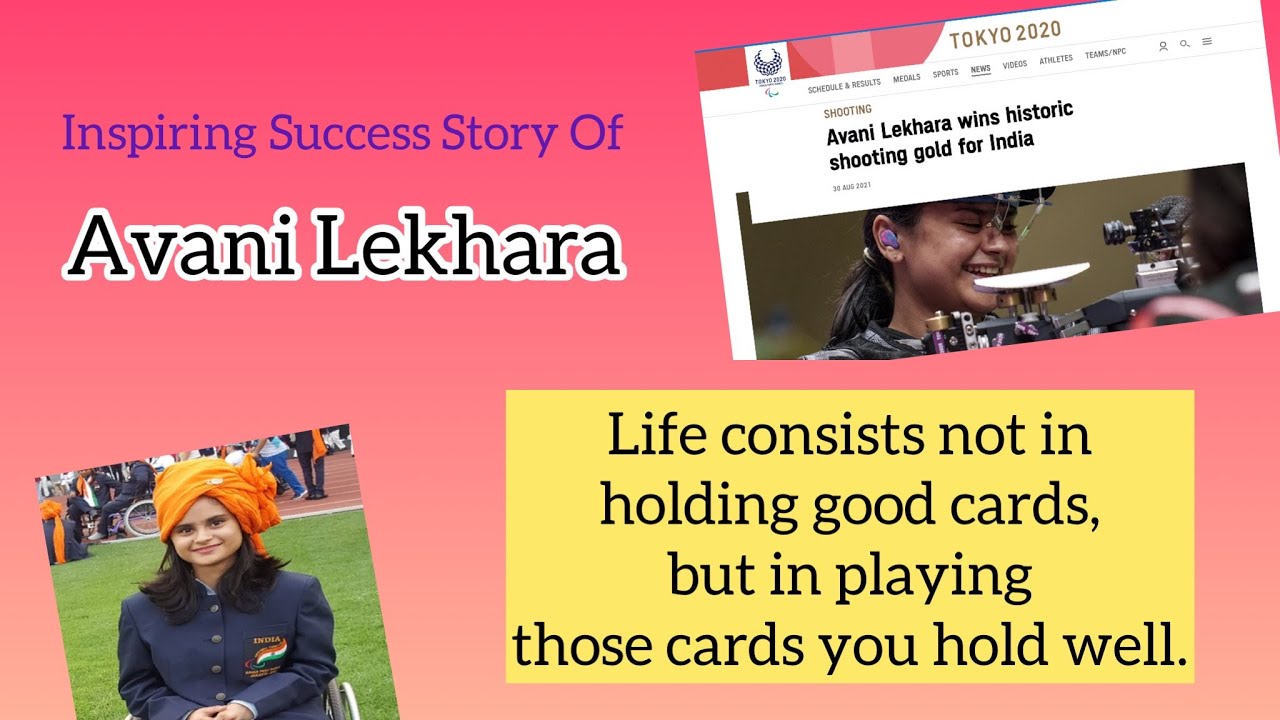 Inspiring Success Story of Avani Lekhara | Motivation - YouTube