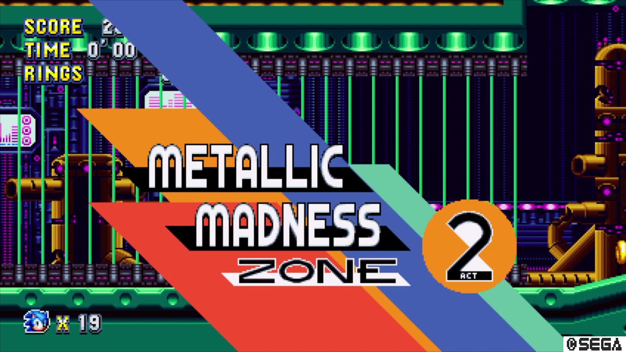 Sonic Mania (PS4) | Metallic Madness Zone - YouTube