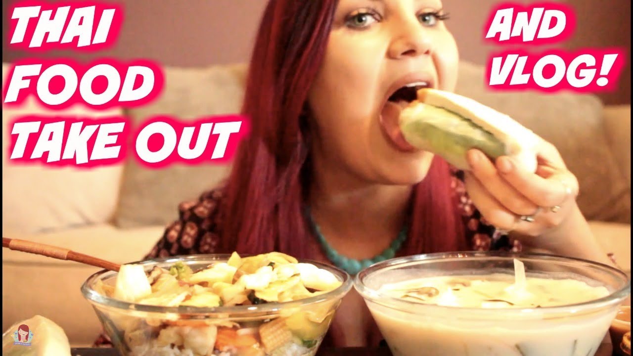 VLOG + MUKBANG = VLOGBANG THAI FOOD MUKBANG - YouTube