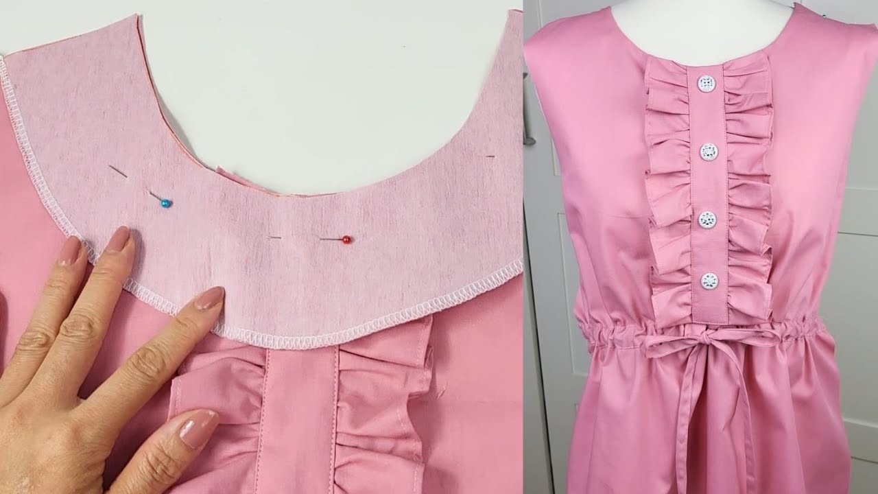 Sewing beautiful dress collar will be easier with these sewing tips and ...