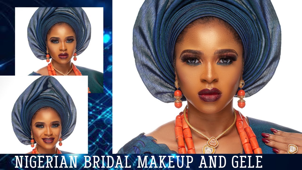 BRIDAL MAKEUP AND GELE TUTORIAL | BRIDAL MAKEUP TRANSFORMATION | LATEST ...