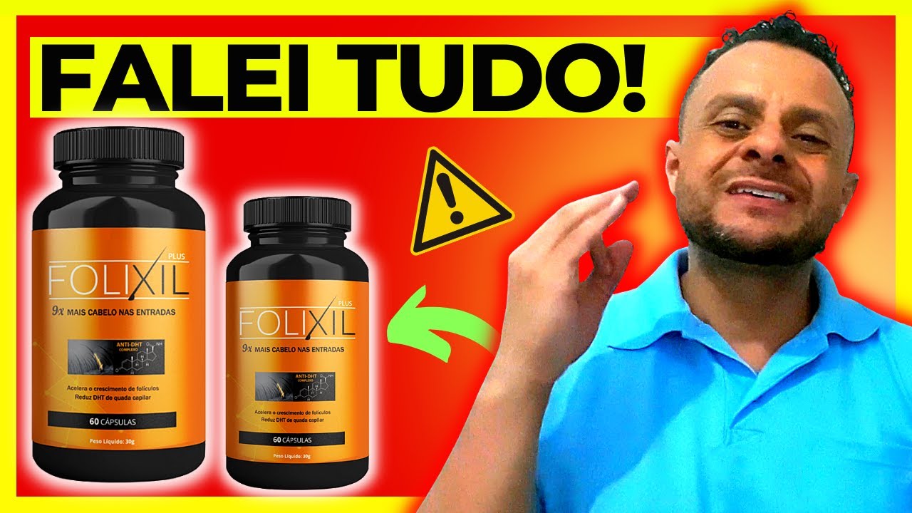 🚨Folixil plus FUNCIONA?Folixil ANTES e DEPOIS? Folixil VALE A PENAL ...