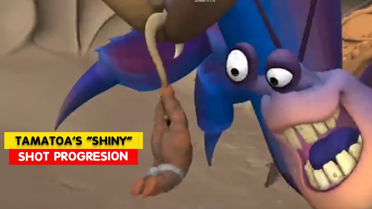 Moana | Tamatoa’s “Shiny” Shot Progression | Animation Breakdowns | 3D ...