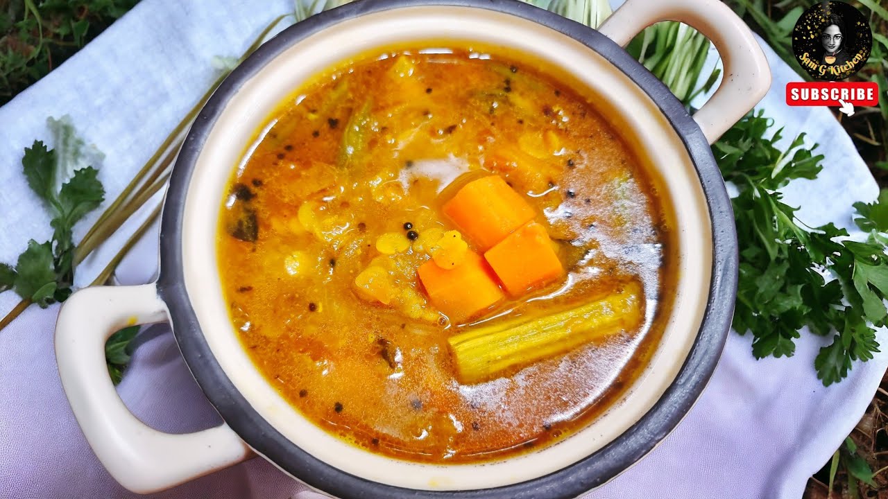Sambar Recipe for Idli, Dosa, Vada, Upma, Uttapam | South Indian Sambar ...