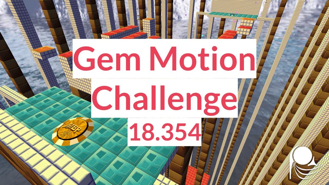 Marble Blast Speedrun: Gem Motion Challenge 18.354 - YouTube