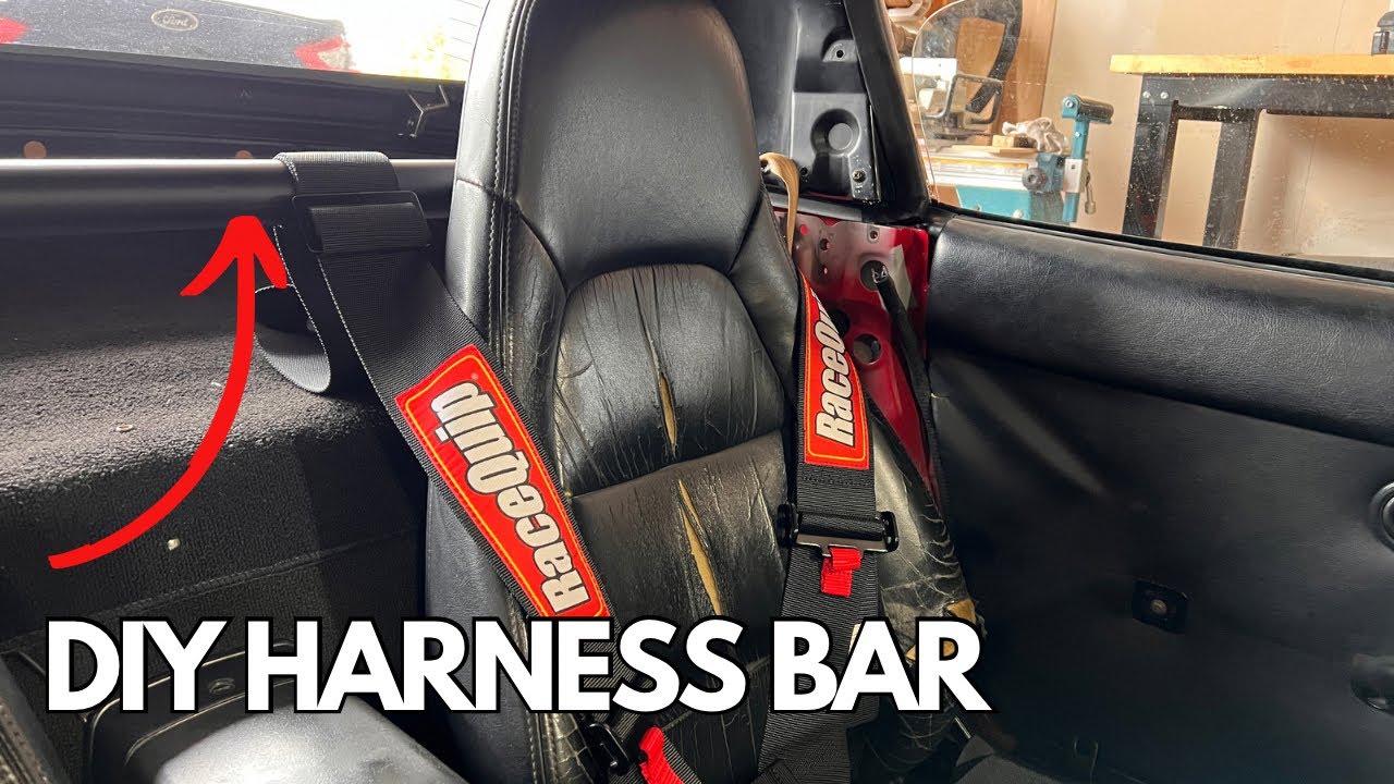 I Made a FULLY CUSTOM HARNESS BAR For The MIATA! - YouTube