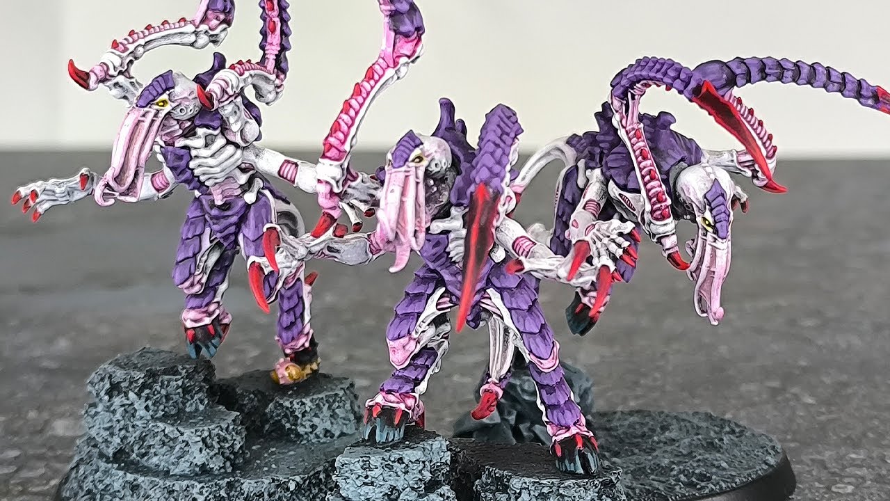 Tyranid Von Ryan's Lictor conversion - Warhammer 40K - YouTube