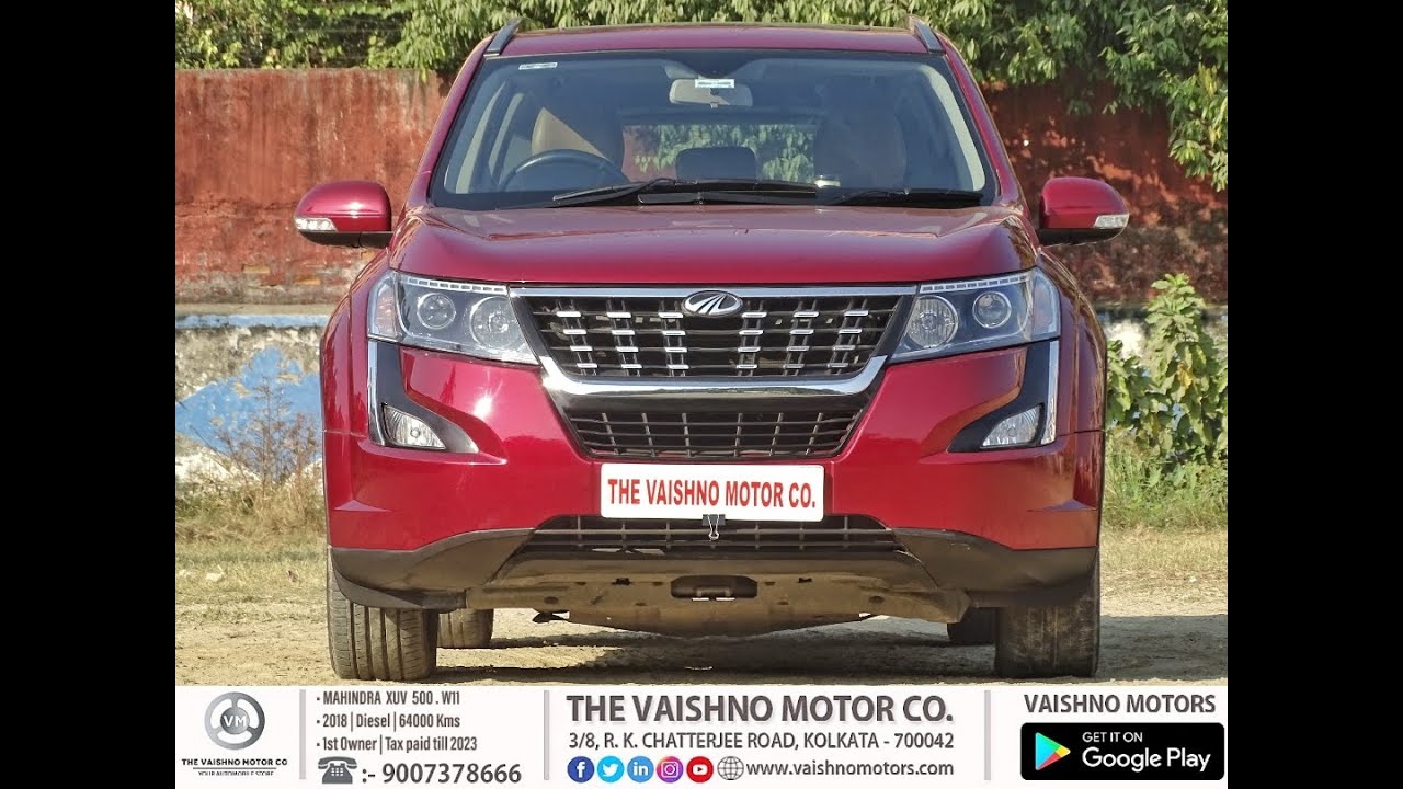 💥Mahindra Xuv 500 W11 💥| 2018 Model | Tax Paid 2023 | 64K Kms Driven ...