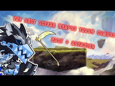 Easy + Advanced Scythe Weapon Throw Combos - YouTube