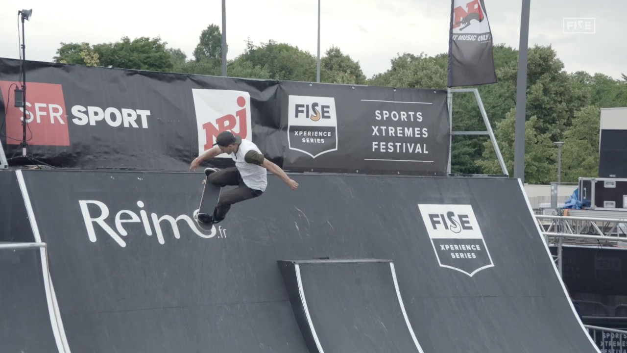 Joseph Garbaccio - 1st Final Skate - FISE Xperience Reims 2017 - YouTube