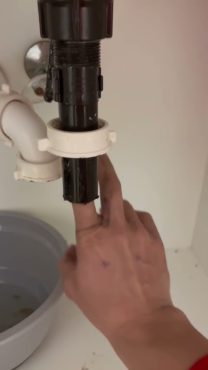 How to Fix Clogged Drain in Bathroom Sink - YouTube