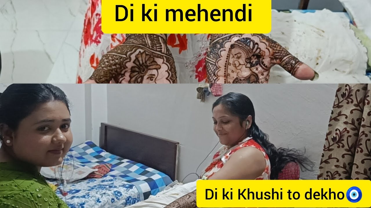 Puri family ready ho rahi hai Riya di ki mehendi function ke liye ☺️ ...