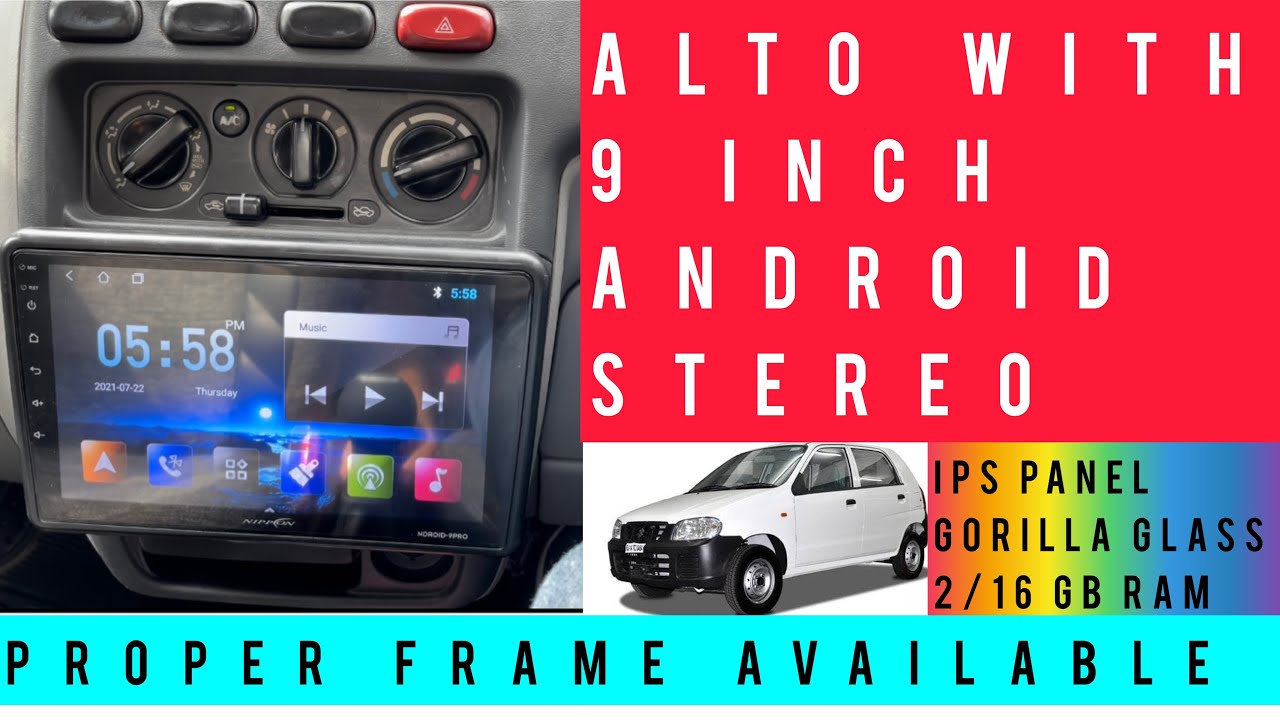 alto 800 android stereo - YouTube