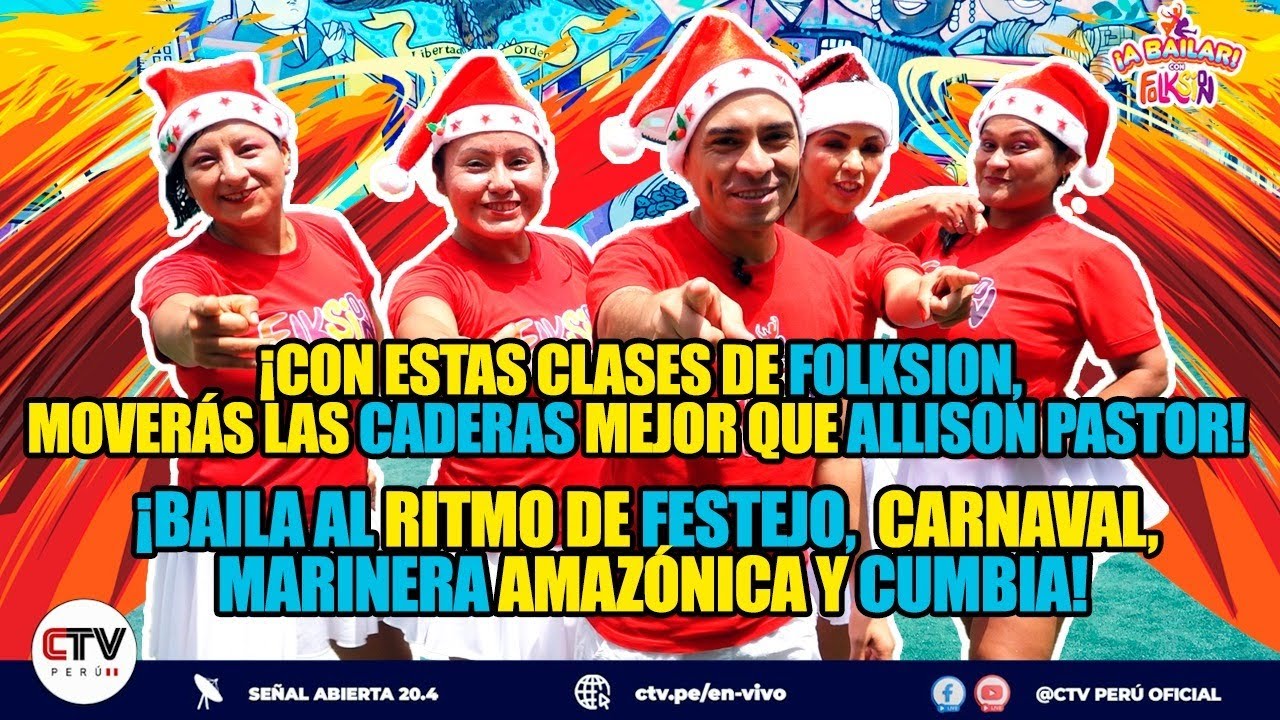 ¡A Bailar con Folksion! con Ronald Guerra. #CTVPerú - YouTube