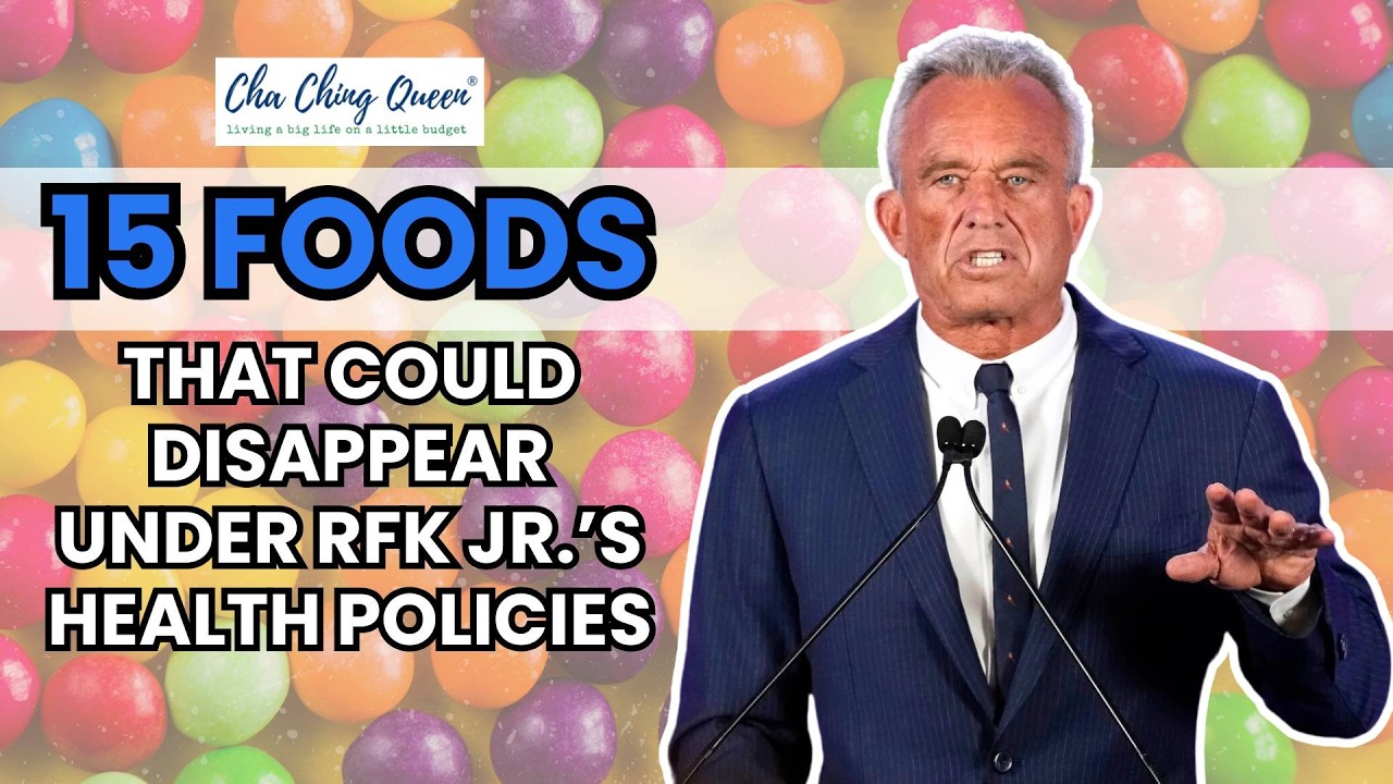 15 Foods That Could Disappear Under RFK Jr.’s Health Policies - YouTube