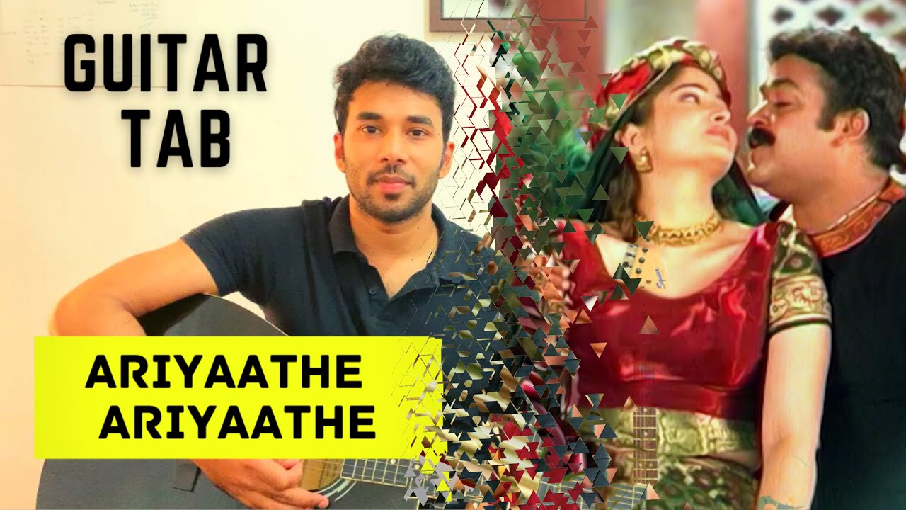 അറിയാതെ അറിയാതേ Guitar Tab Tutorial | Ariyathe Ariyathe Guitar Tab ...