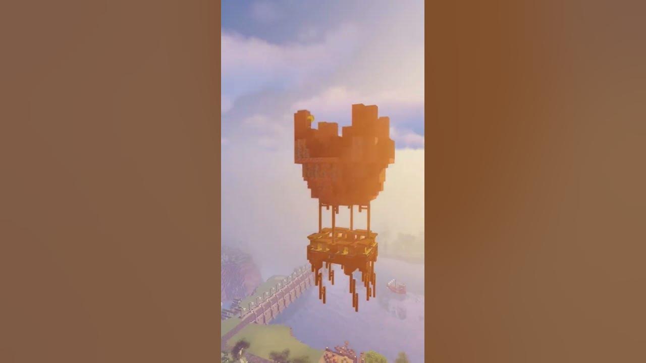 Воздушный Шар В Майнкрафт Minecraft подпишись майнкрафт