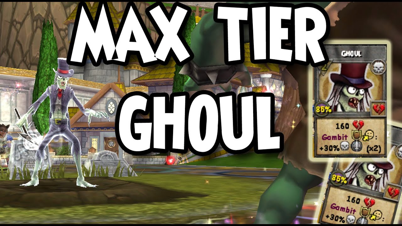 Wizard101: 💀MAX out GHOUL with SPELLEMENTS!💀 - YouTube