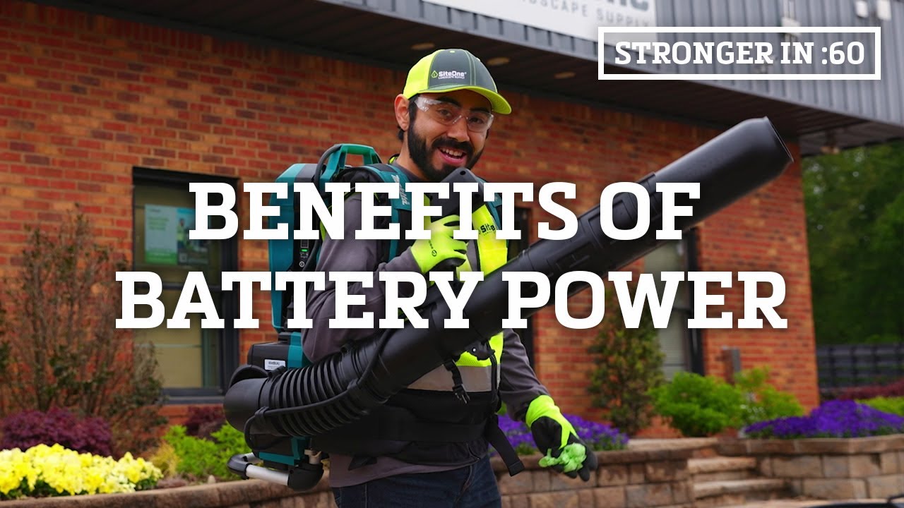 Stronger in :60 - Benefits of Battery Powered Equipment - YouTube