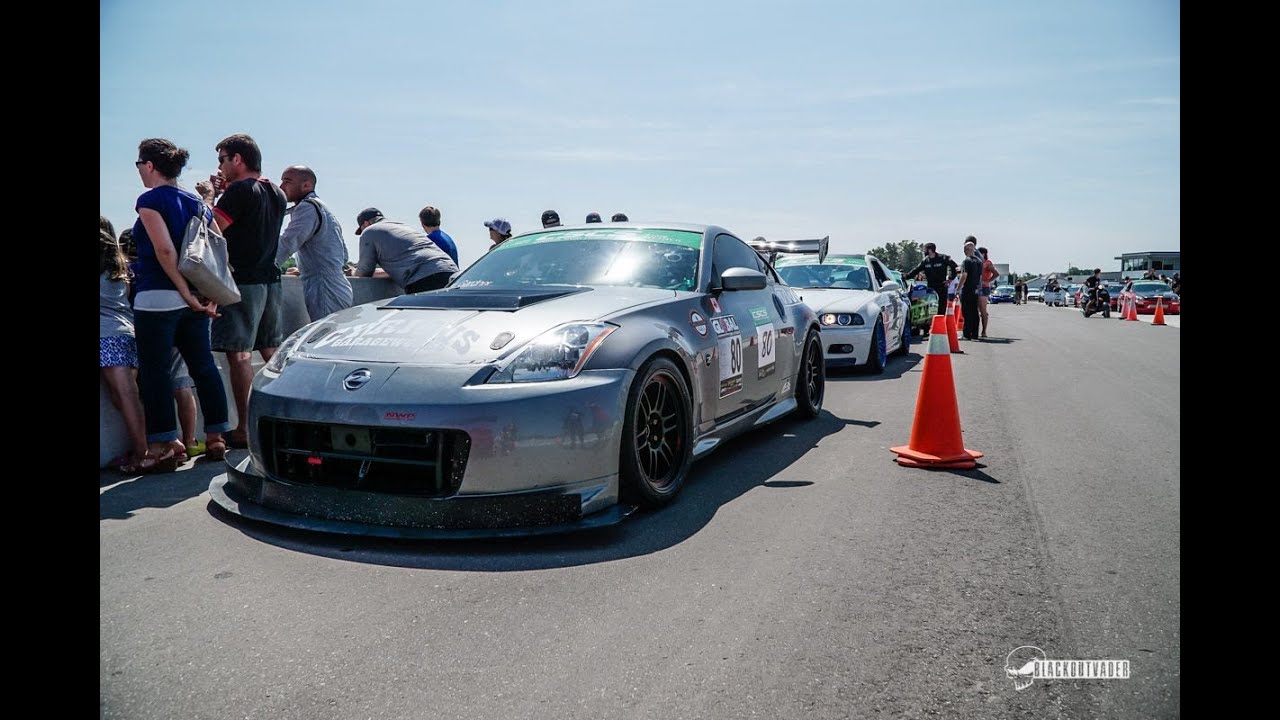 Modified Corvette Z06 vs RX-7 vs 350Z on track - YouTube