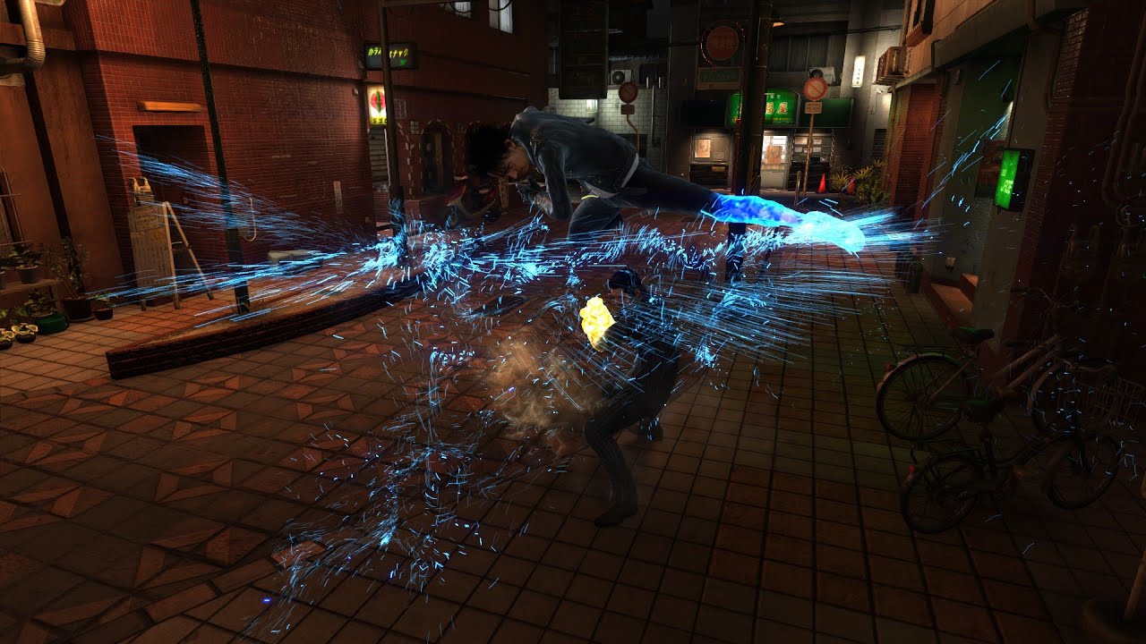 Flying Helicopter Kick [Judgement 3 Beta] - YouTube