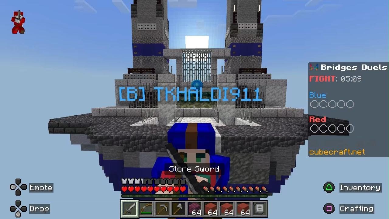 Minecraft bridges Cube craft - YouTube