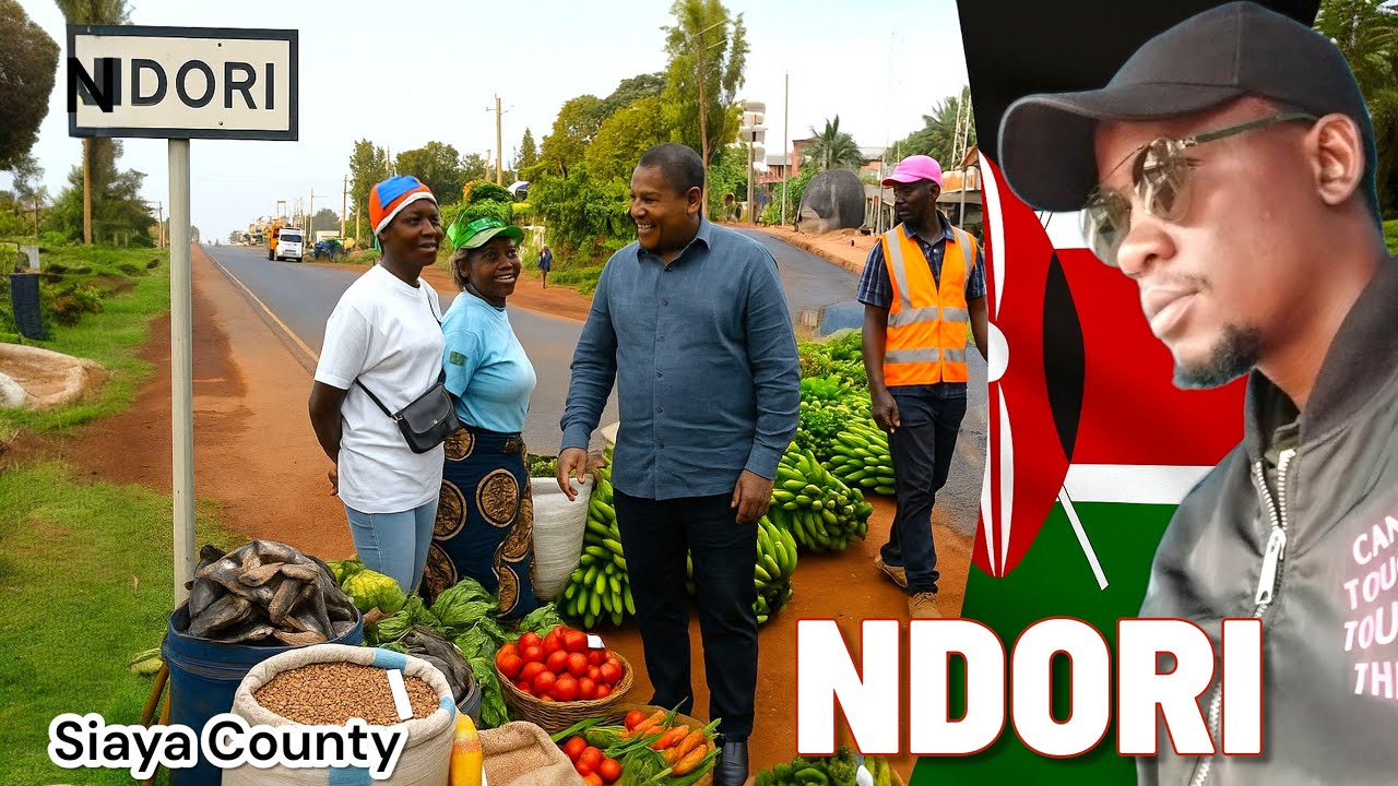 🚶 Discover Ndori: Bustling Trading Hub with Modern Roads 🏘️🛣️ - YouTube