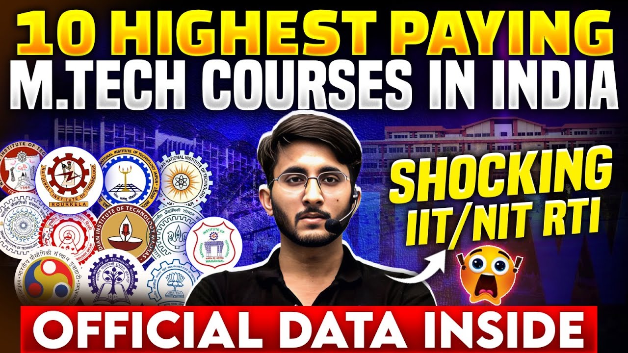 10 Highest Paying M.Tech Courses in India | Official Placement RTI Data ...