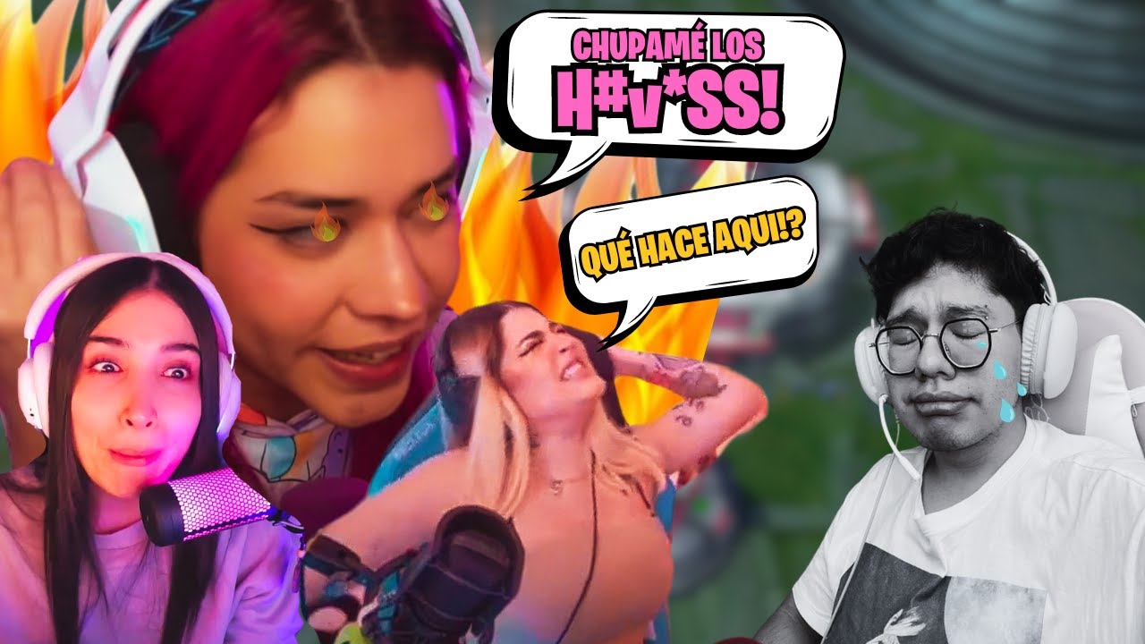 JUGUÉ CON MIS STREAMERS FAVORITAS! (me atacan) 😭💔 - YouTube
