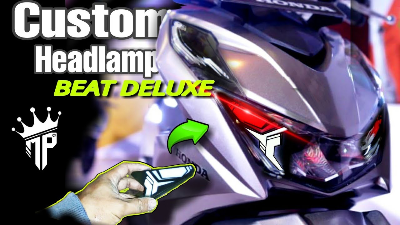 Modifikasi All New Beat dengan tampilan lampu yang lebih keren - YouTube