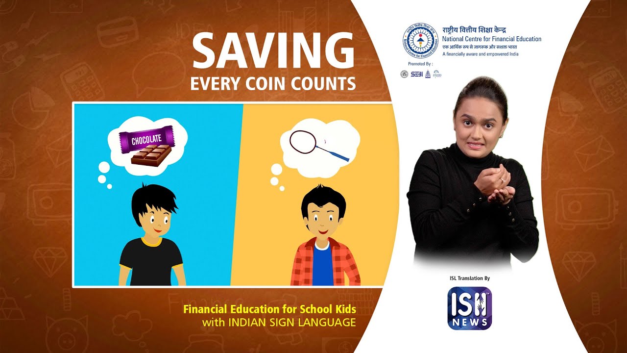 Saving Every Coin Counts | NCFE | Indian Sign Language | ISH News - YouTube