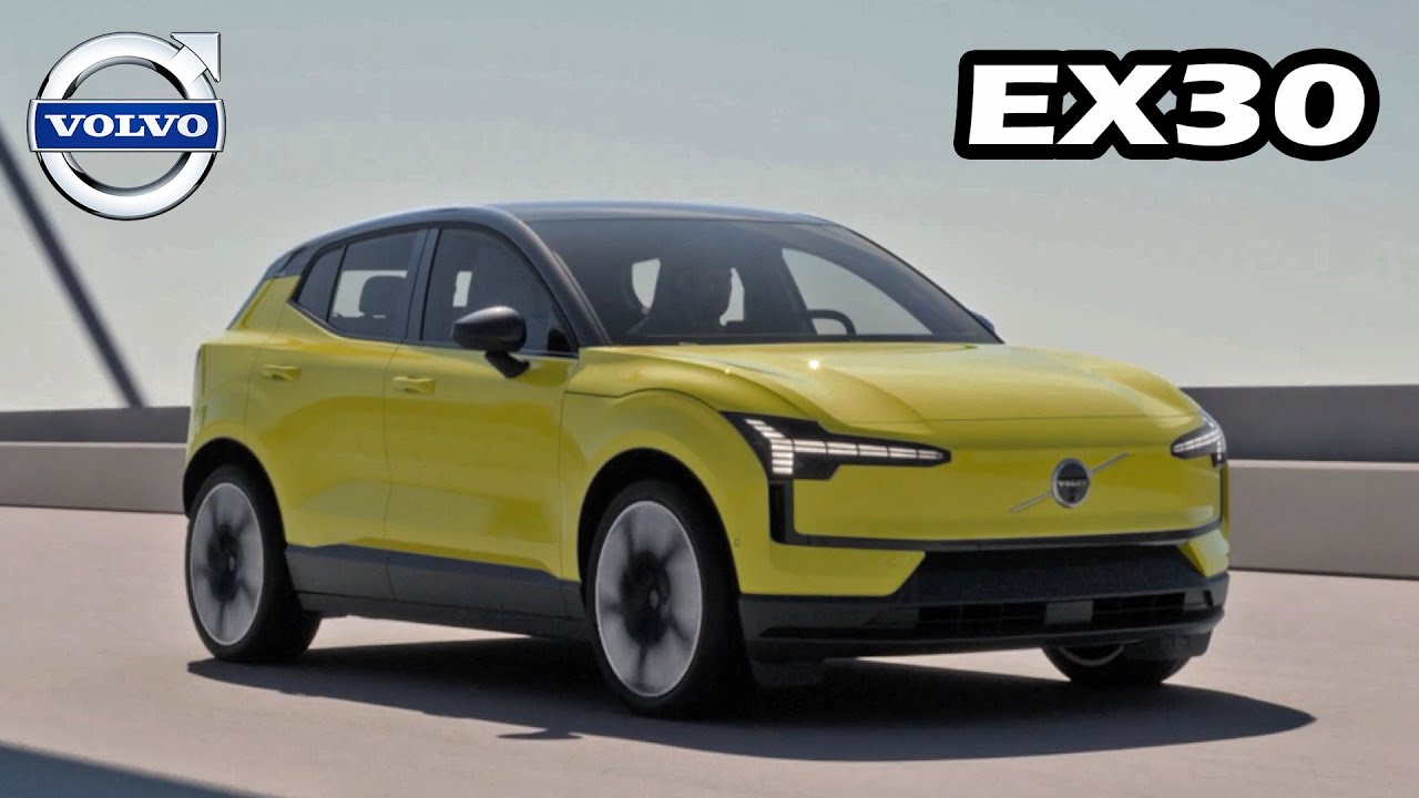 Volvo EX30 electric SUV with 272hp - Interior & Exterior design - YouTube
