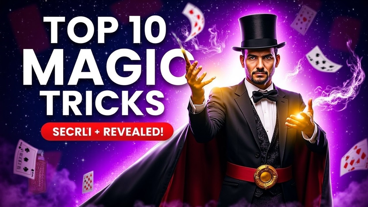 🎩 Top 10 Greatest Magic Tricks REVEALED! 🃏🔥 - YouTube
