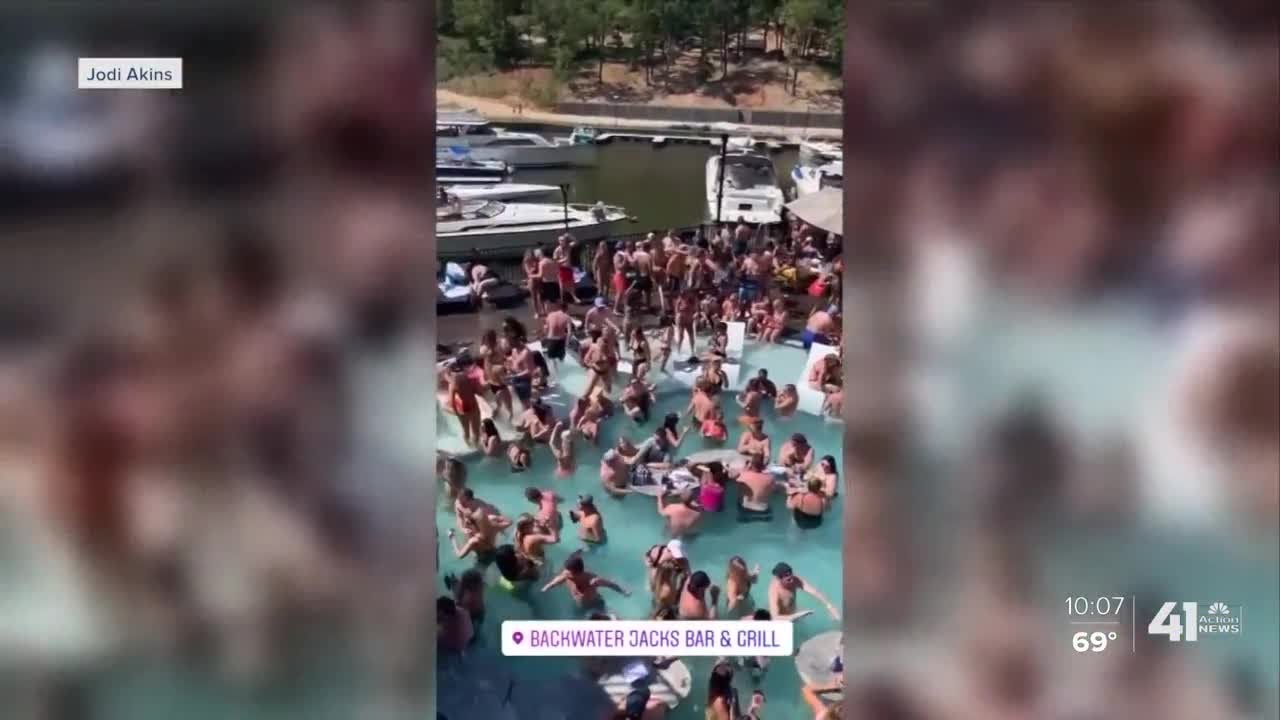 Partygoer describes Lake of the Ozarks pool party - YouTube
