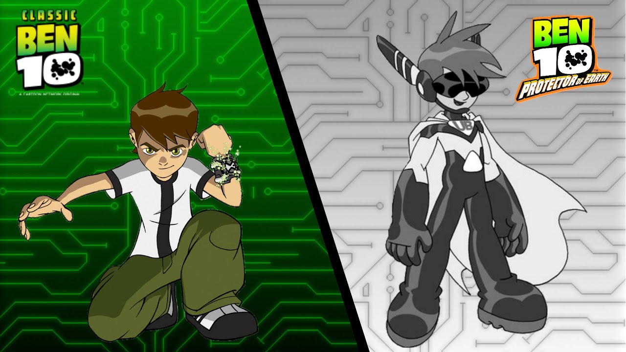 Ben 10 vs Ultra Ben (Side by Side) - YouTube