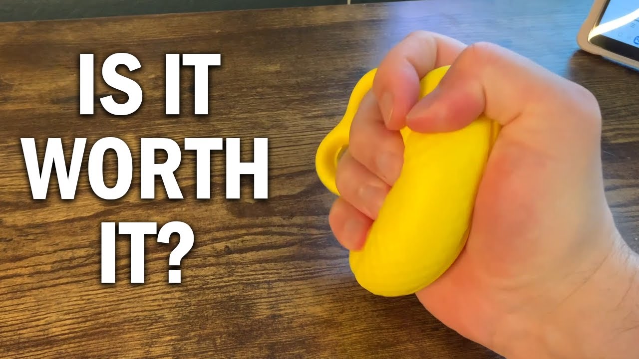 Fanwer Finger Ball Exerciser Grip Ball Review - Is It Worth It? - YouTube